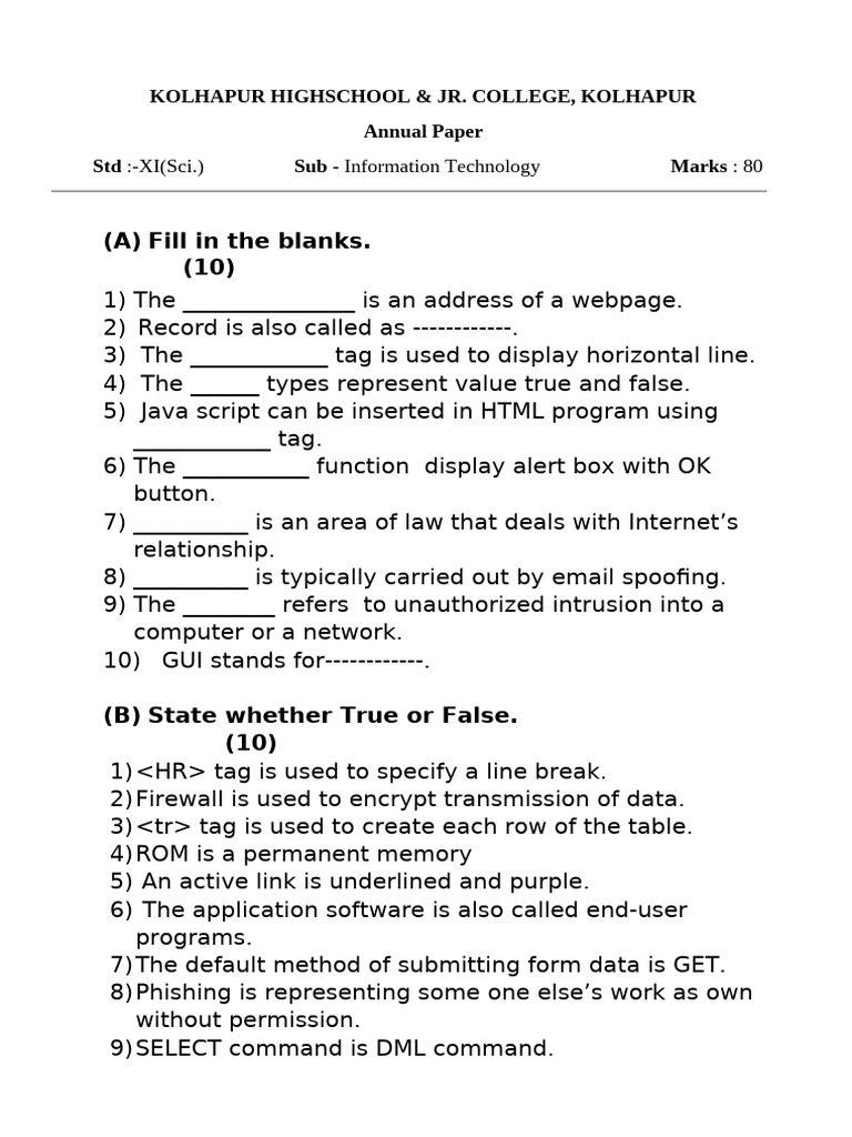 KHK XI Final 24-25 | PDF | Relational Database | Computer Data