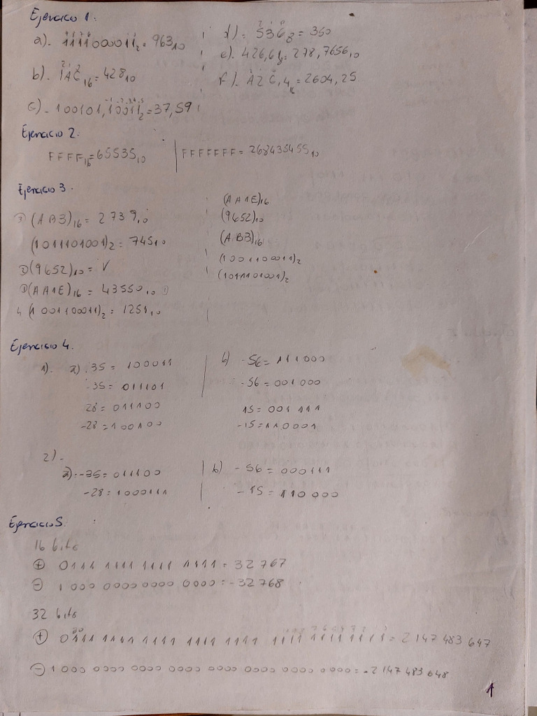 Ejercicios Final Arq | PDF