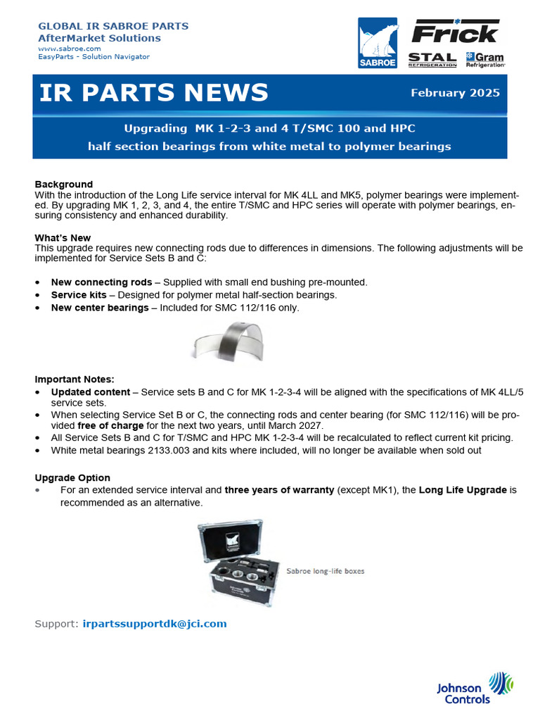 IR Parts News Polymer_Bearings_February 2025 rev2 | PDF