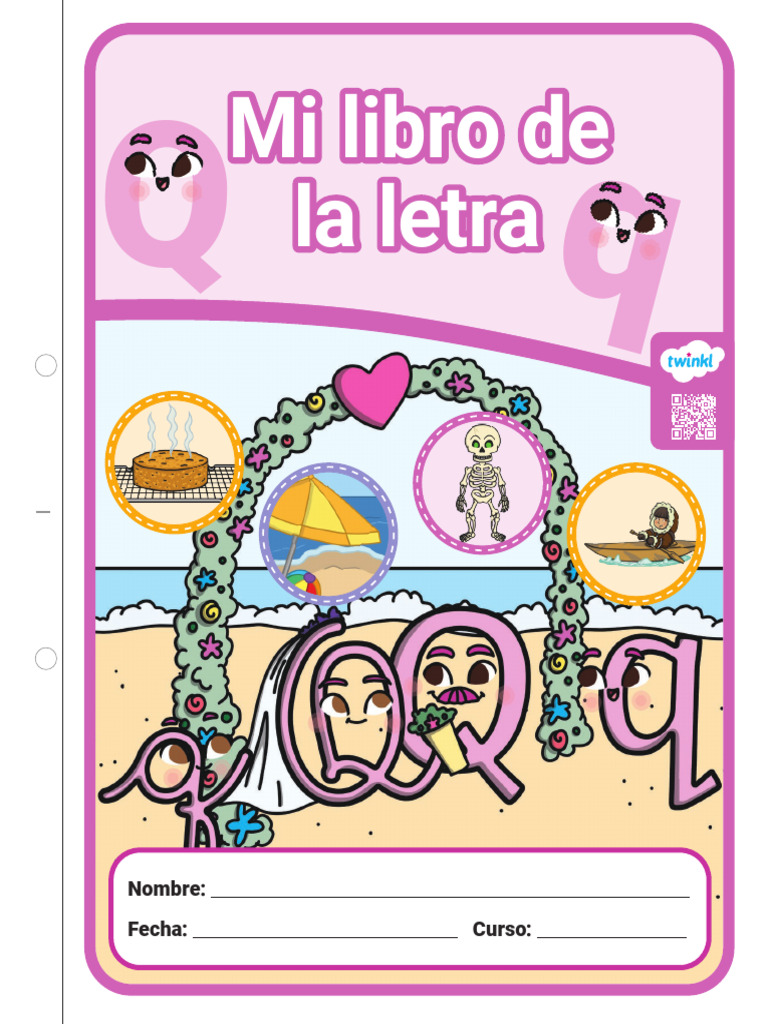 CL L 1722202320 Cuadernillo Mi Libro de La Letra Q Ver 1 | PDF