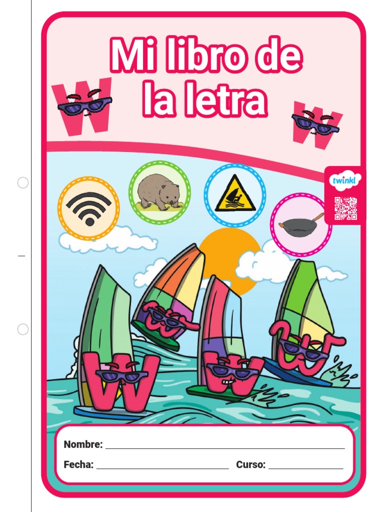 CL L 1724168430 Cuadernillo Mi Libro de La Letra W Ver 2 | PDF