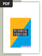 Mechanical Vibrations 6th Edition Rao 013436130X Solution Manual | PDF ...