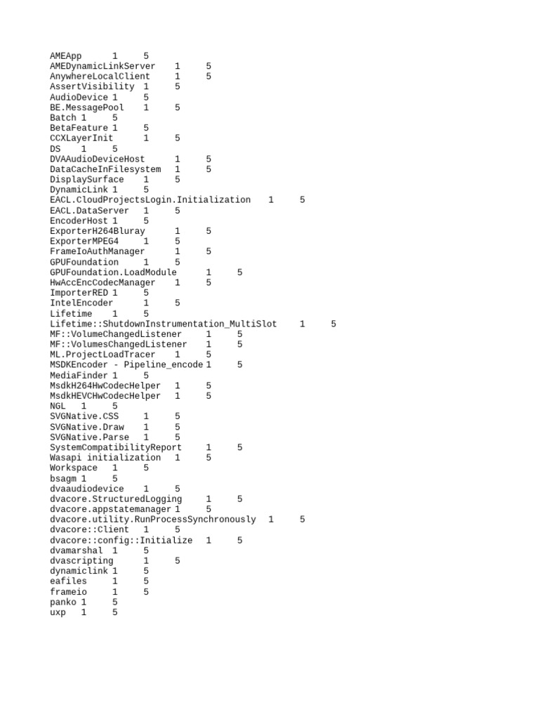 Trace Database | PDF