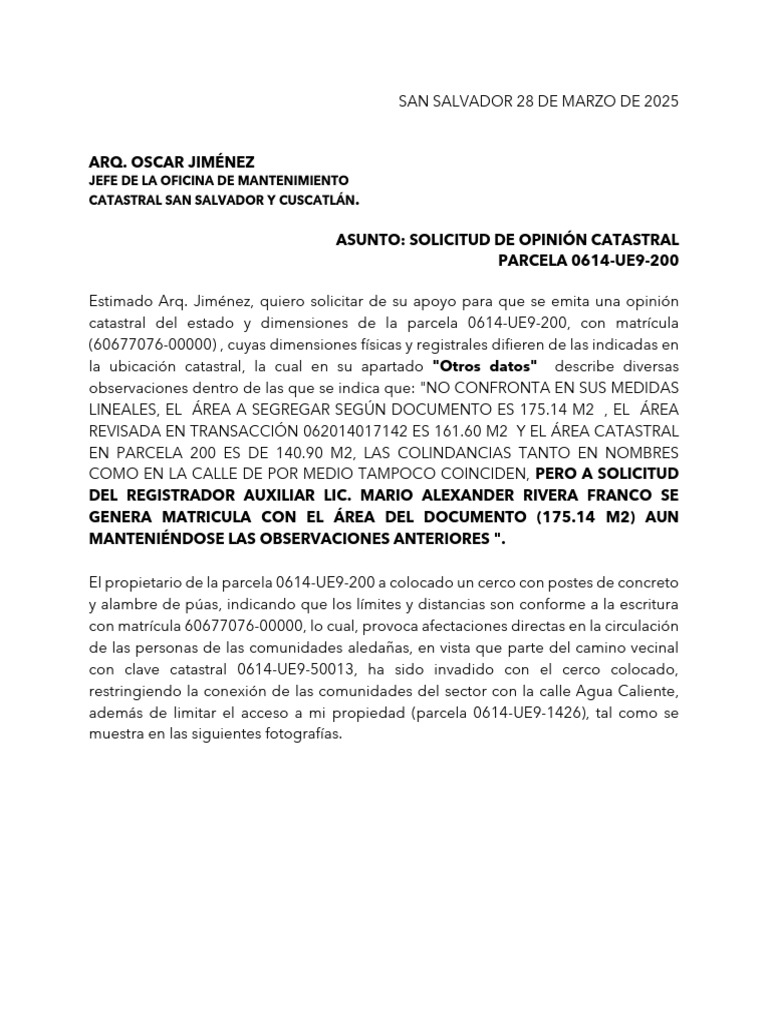 Nota Catastro CNR | PDF | Tecnología geográfica | Datos geográficos e ...