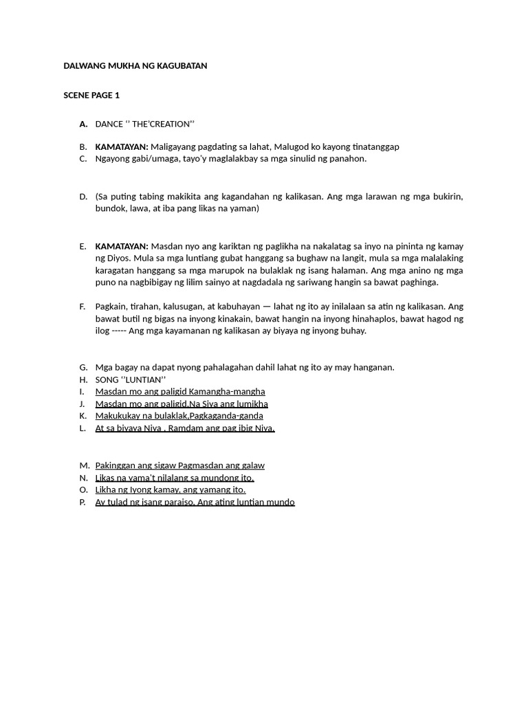 Blocking Script | PDF