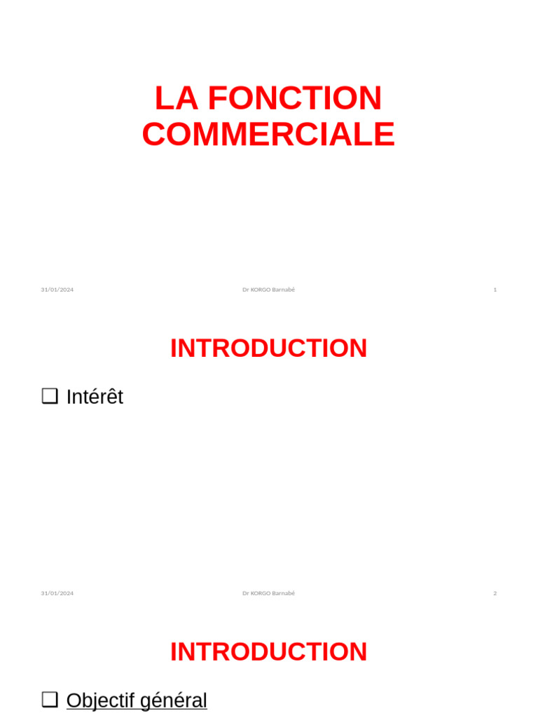 CHAPITRE 5_LA FONCTION COMMERCIALE | PDF | Prix | Élasticité (économie)