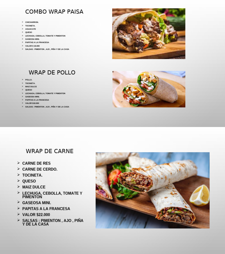 COMBO Wrap Paisa | PDF