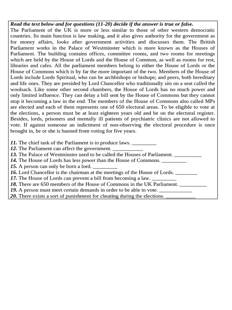 Test 18 Task 3 | PDF