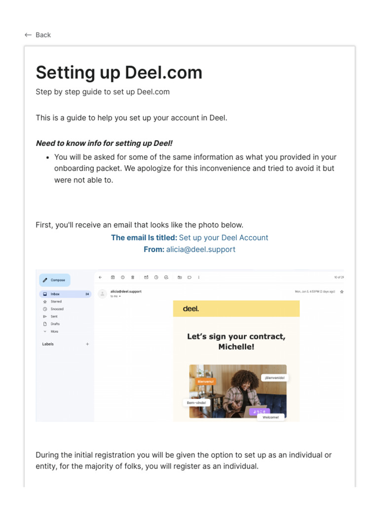 Setting Up Deel - Com - Deel - Com Set Up - Alignerr Onboarding Academy ...