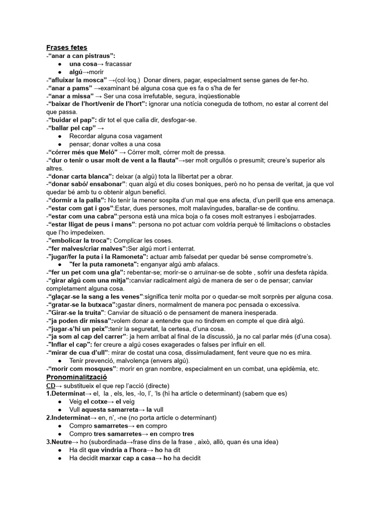 Trimestral catala-2 trimestre 1 bachi | PDF