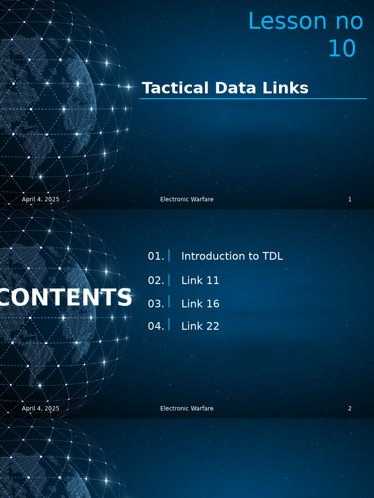 L10 Tactical Data Links | PDF | Wireless | Radio