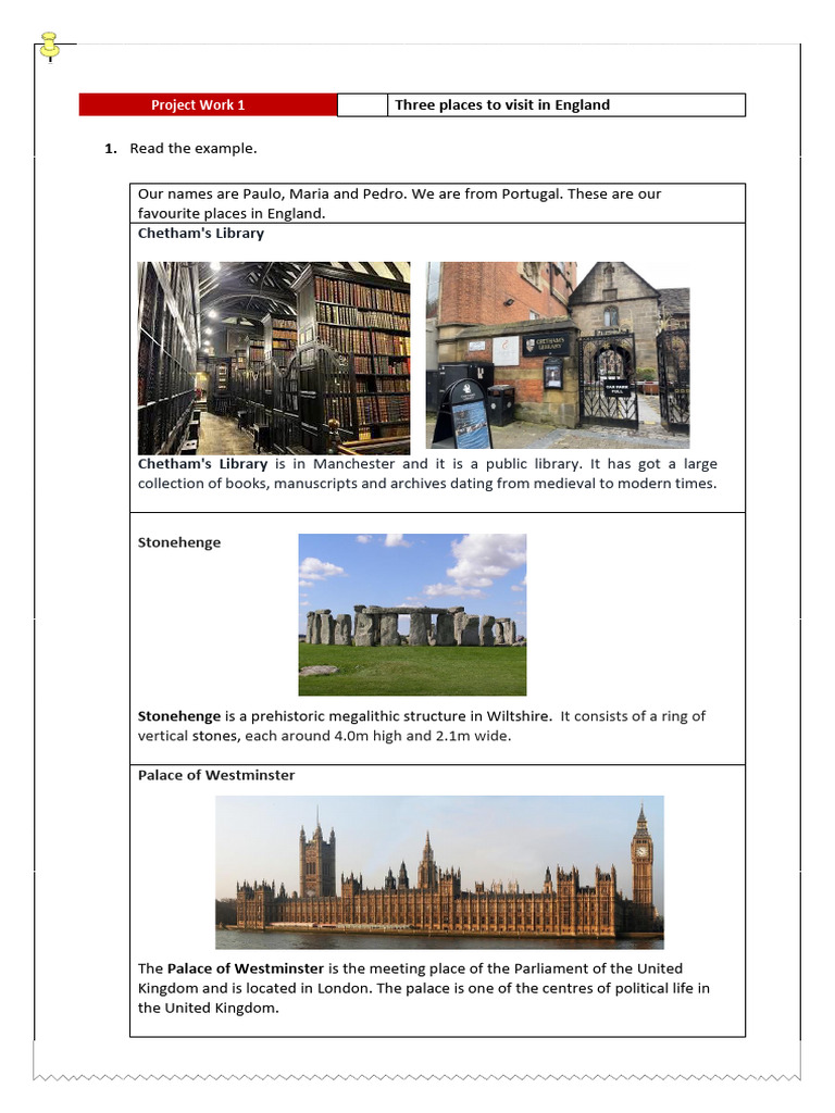 Project - Work 1 6th | PDF