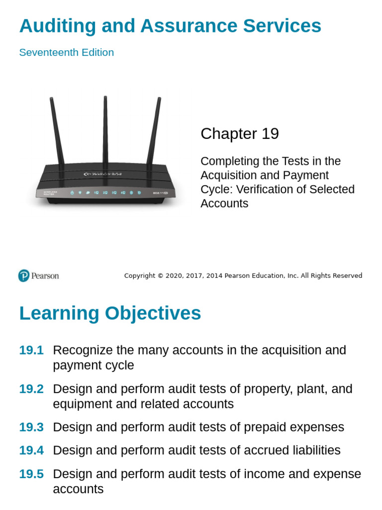 CH 19 PPTaccessible | PDF | Audit | Depreciation