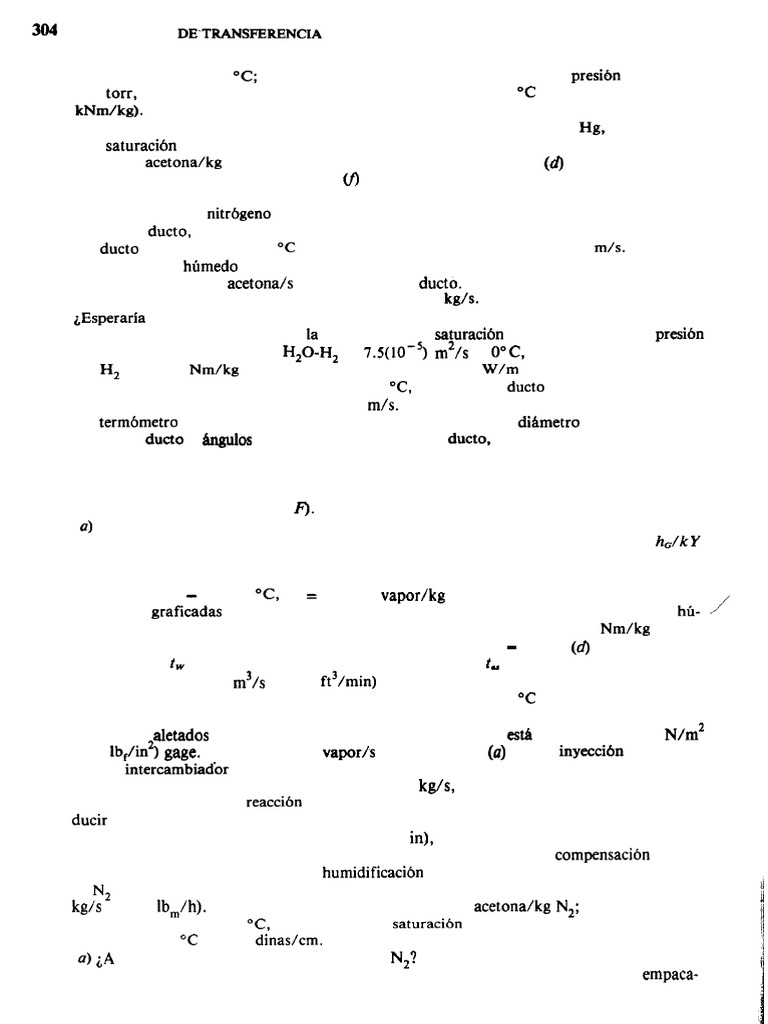 Ejercicios Capitulo 7 Treybal | PDF | Humedad | Física Aplicada e Interdisciplinaria