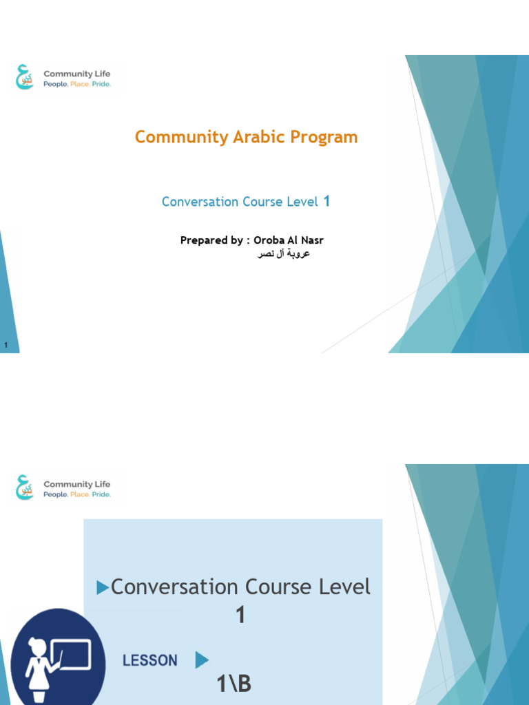 Level 1 - Lesson 1b | PDF