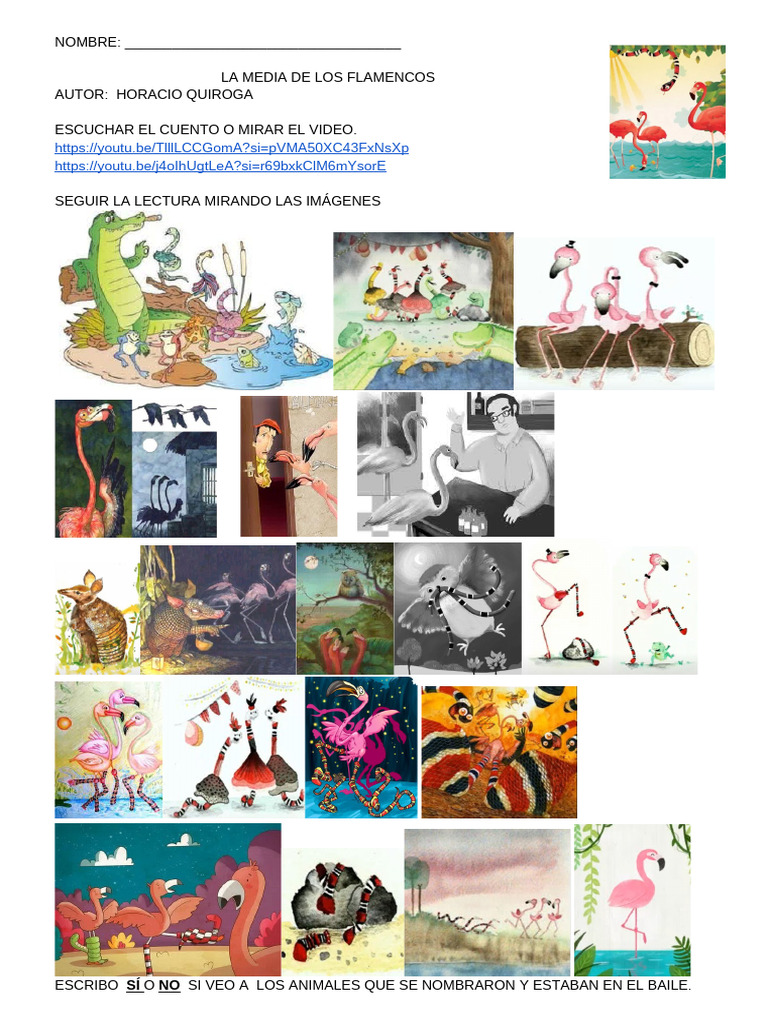 Las medias de los flamencos | PDF