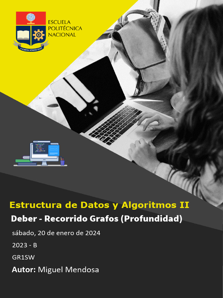 Recorrido en Profundidad de Grafos DFS | PDF | Vértice (teoría de grafos) | Informática