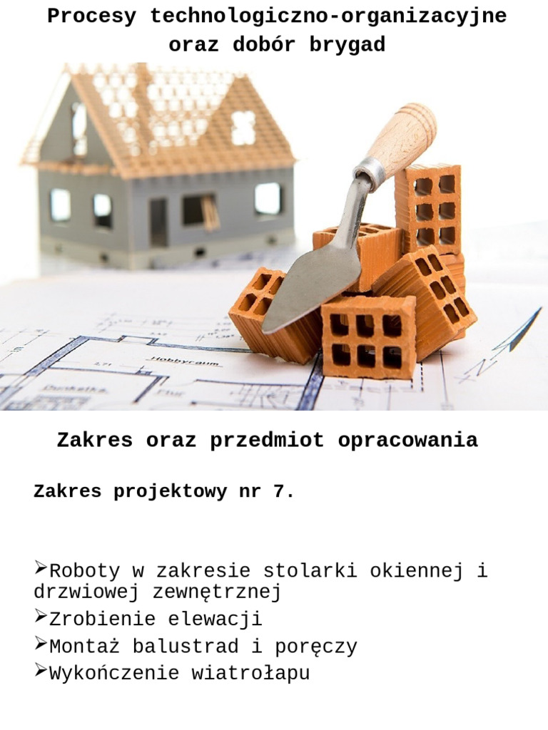 Prezentacja Stolarka Przedmiar Okb | PDF