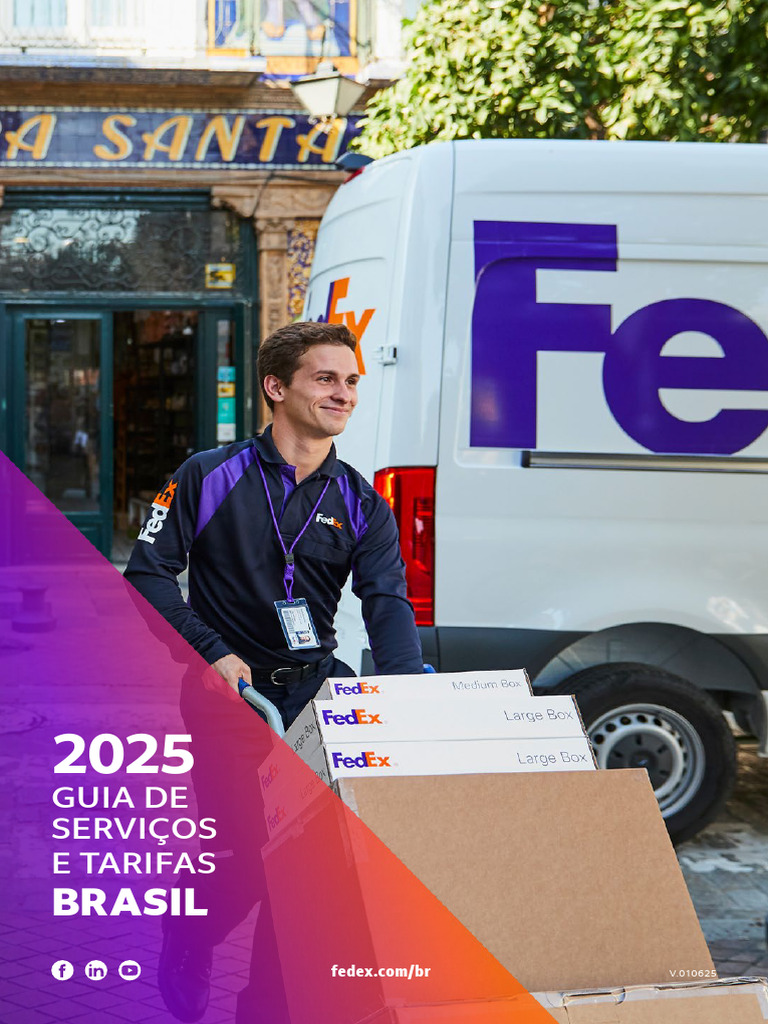 Fedex Rates All PT BR 2025 | PDF | FedEx | Brasil