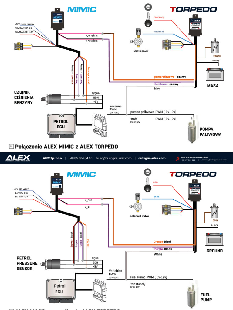 Schemat Podlaczenia Mimic Torpedo 122024 Compressed | PDF | Machines ...