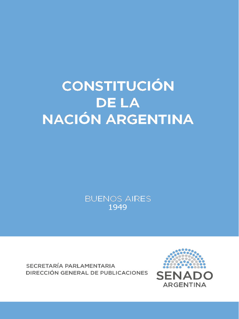 CN 49 | PDF | Legislador | Gobierno