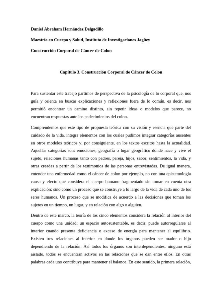 Cap 3 Colon | PDF | Alimentos | Cáncer
