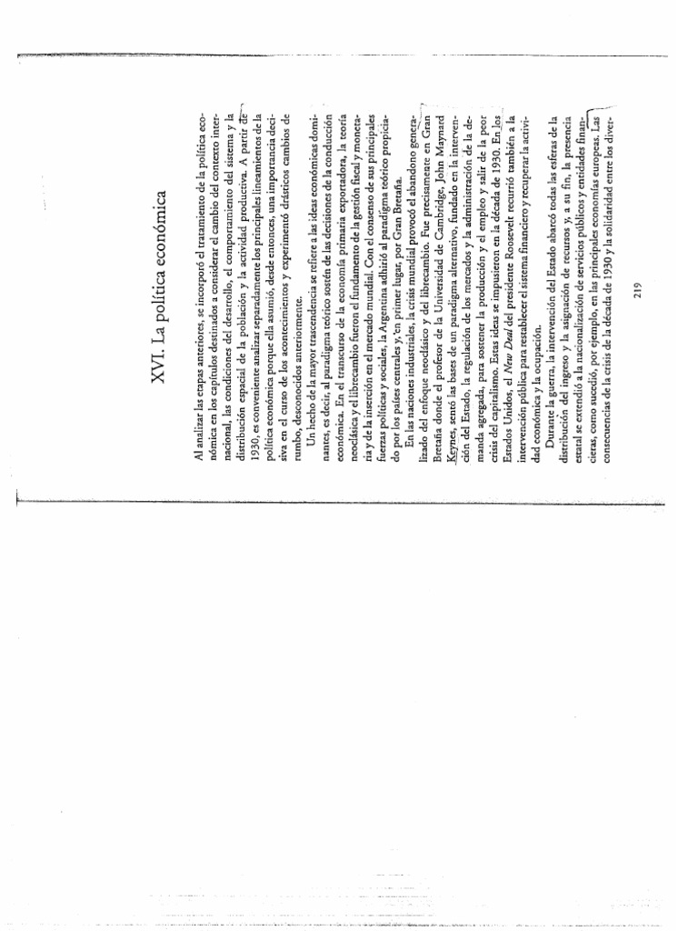 Ferrer La Economia Argentina Cap XVI y XVII | PDF