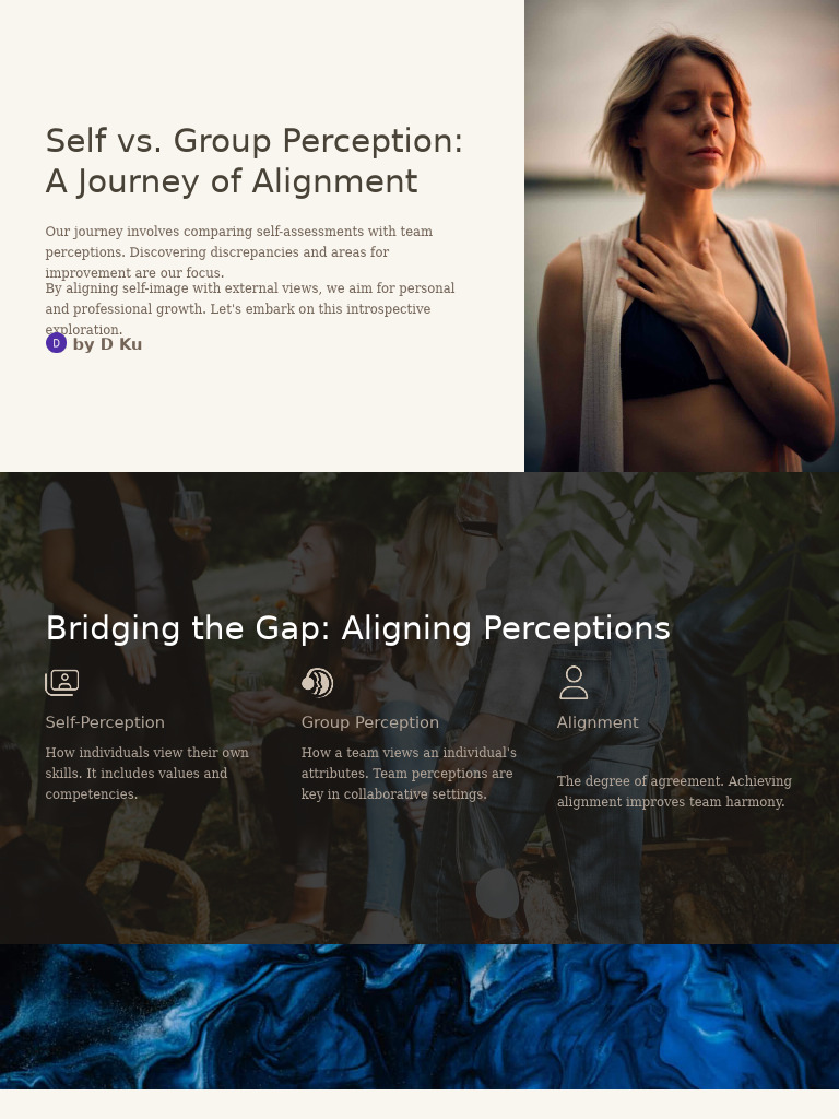 Self Vs Group Perception A Journey of Alignment | PDF