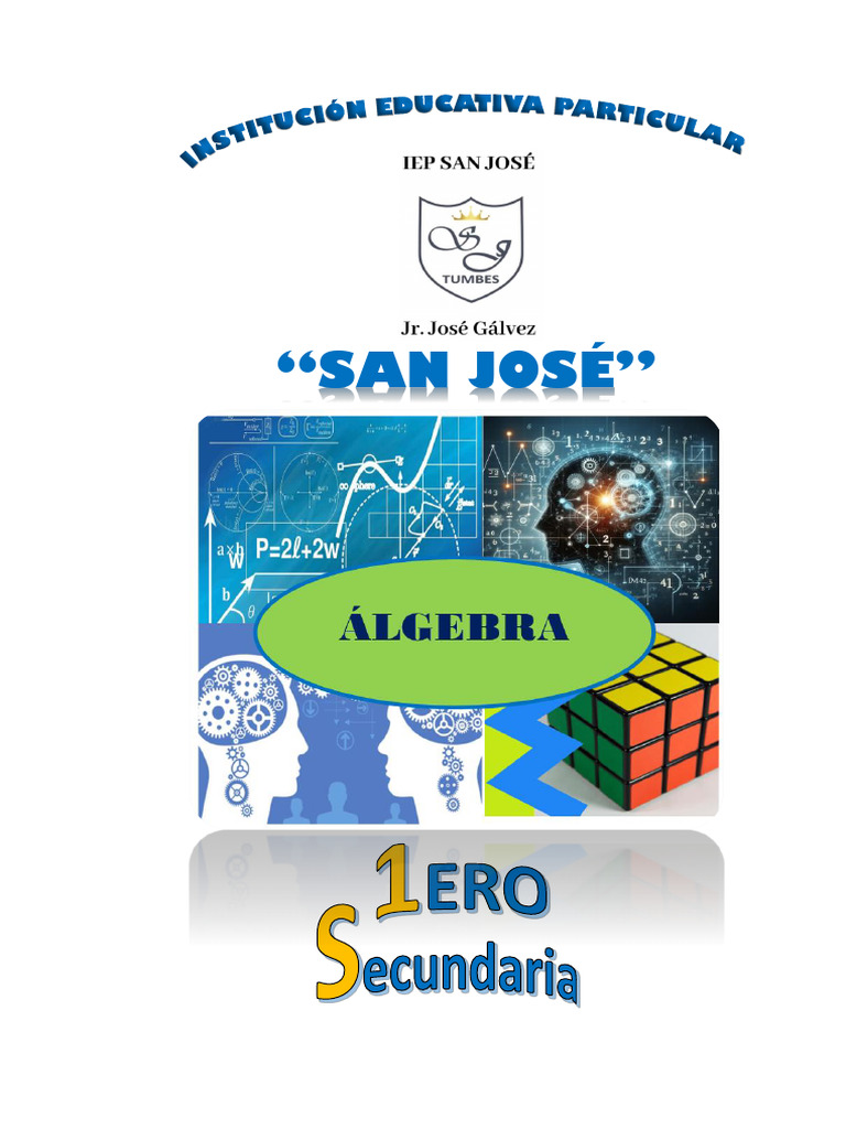 1ero Sec Álgebra | PDF | Factorización | Ecuaciones
