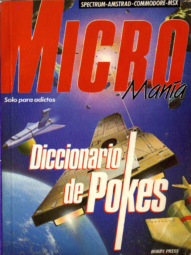 Micromania - Diccionario de Pokes para Juegos Tomo 1 (Amstrad CPC ...