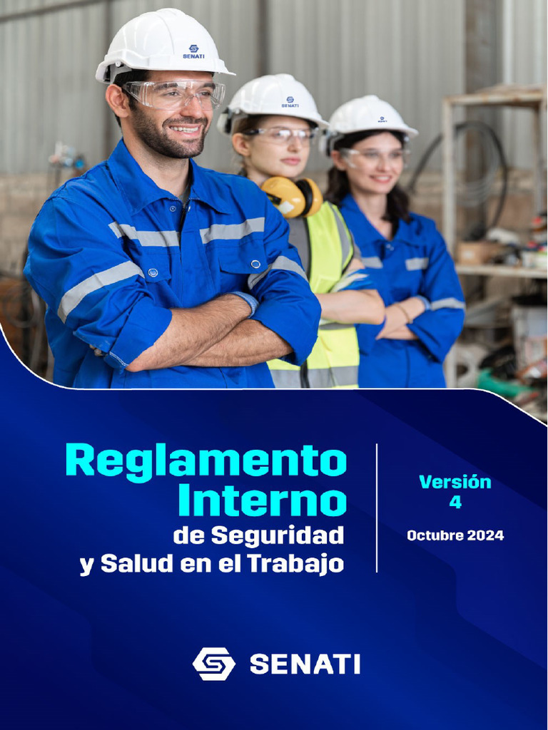 8.SENATI - Reglamento Interno de Seguridad y Salud en El Trabajo (27.09.2024) VF | PDF ...