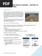 ICAO NOTAM Format Example | PDF | Air Traffic Control | Runway
