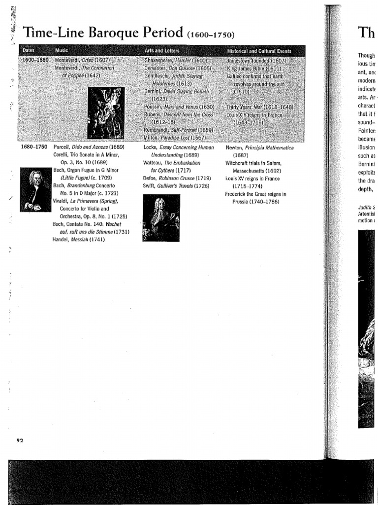 Baroque Period | PDF