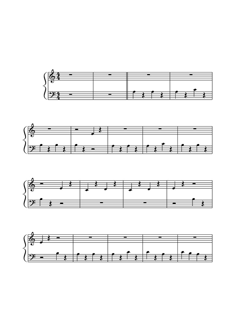 SheetMusic TurkishMarch AMinor Easy | PDF
