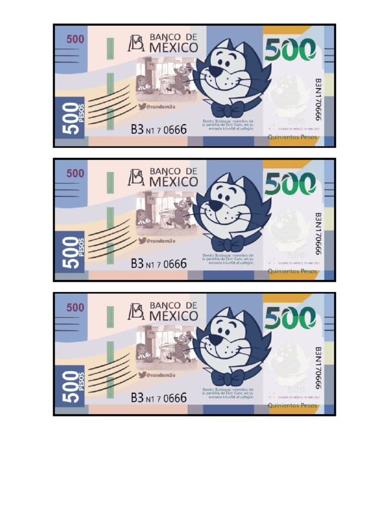 Billetes - Benito Bodoque | PDF
