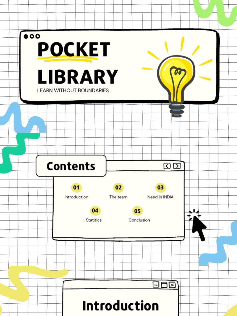 White Creative Doodle Brainstorming Presentation | PDF | Libraries | Human Communication