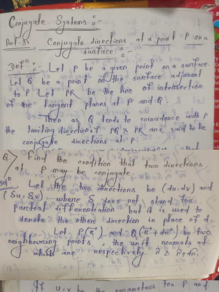 Conjugate Direction | PDF