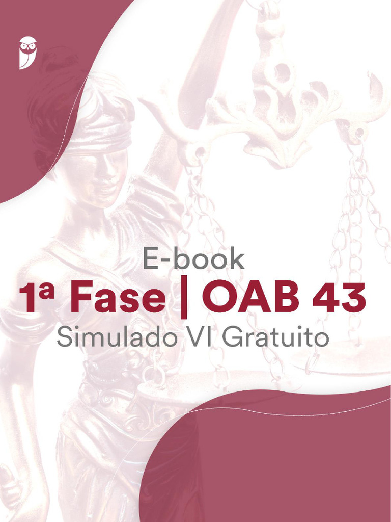 Gabarito Comentado - VI Simulado SQ 1ª Fase OAB 43 | PDF | Advogado ...
