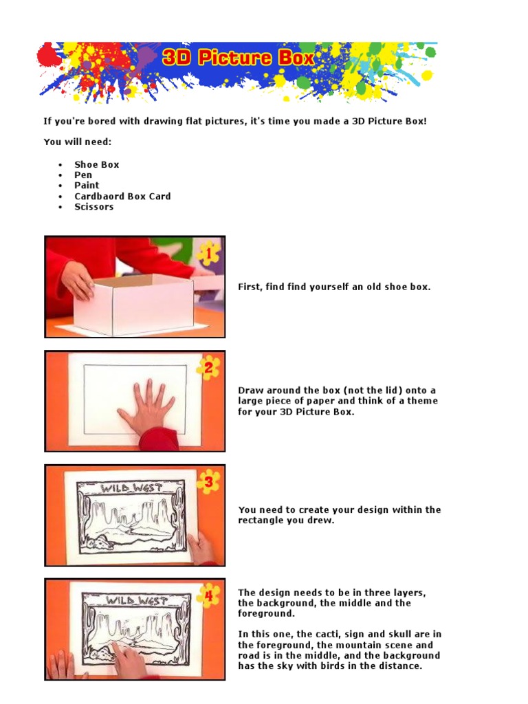 Art Attack Activities | PDF | Drawing | Nature