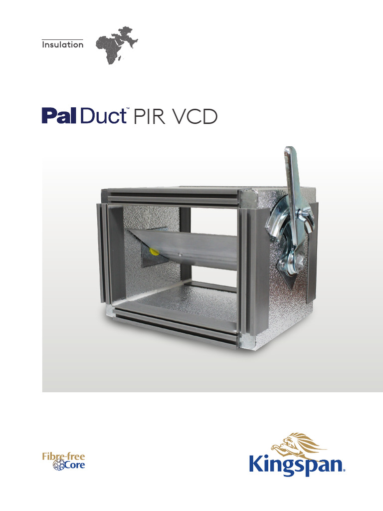 Kingspan-Palduct-Pir-Vcd-Data-Sheet 1 | PDF