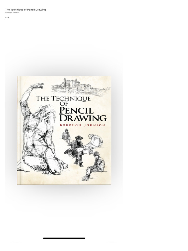 Pencil Drawing Techniques by Borough Johnson | PDF