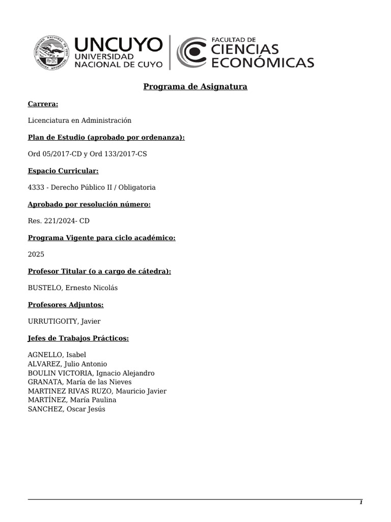 Programa de Asignatura: Carrera | PDF | Policía | Enseñando