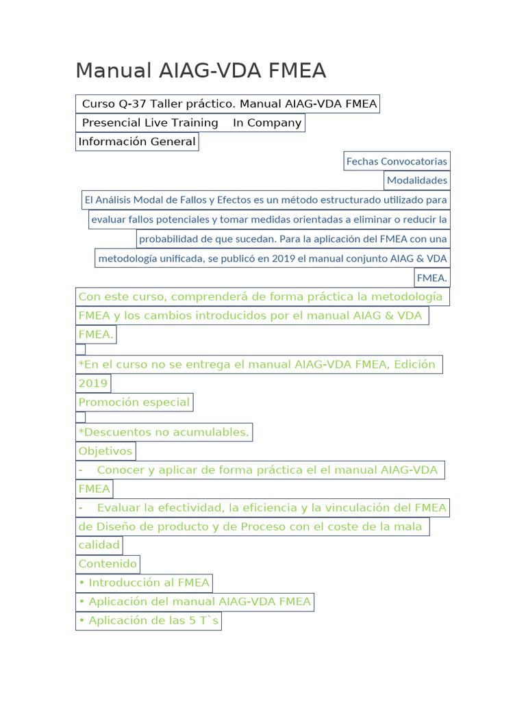 Manual AIAG | PDF | Planificación