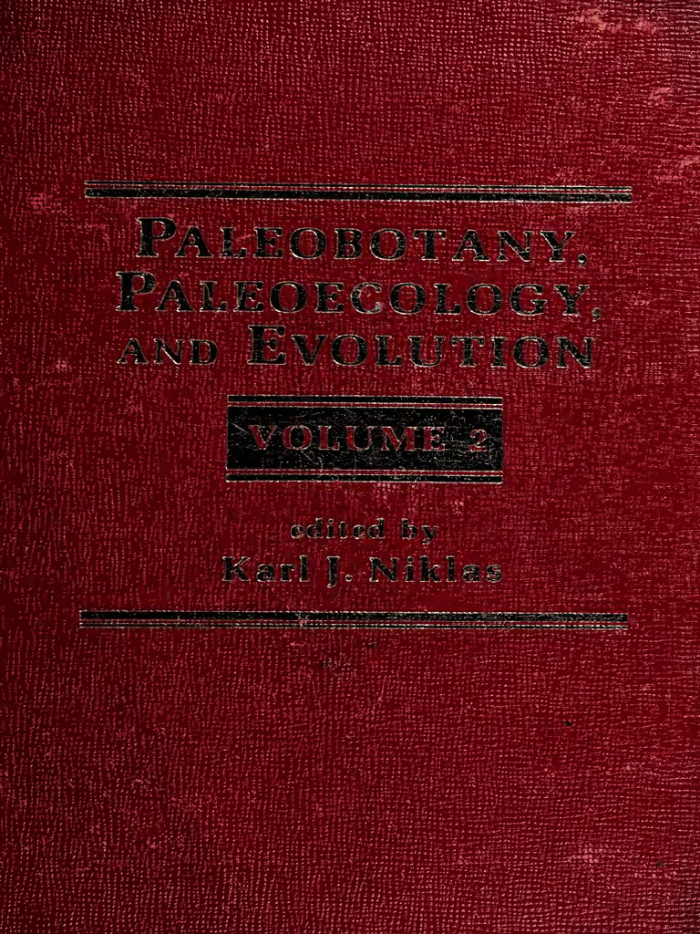 J-Niklas_1981_Paleobotany Paleoecology and Evolution | PDF | Plants ...