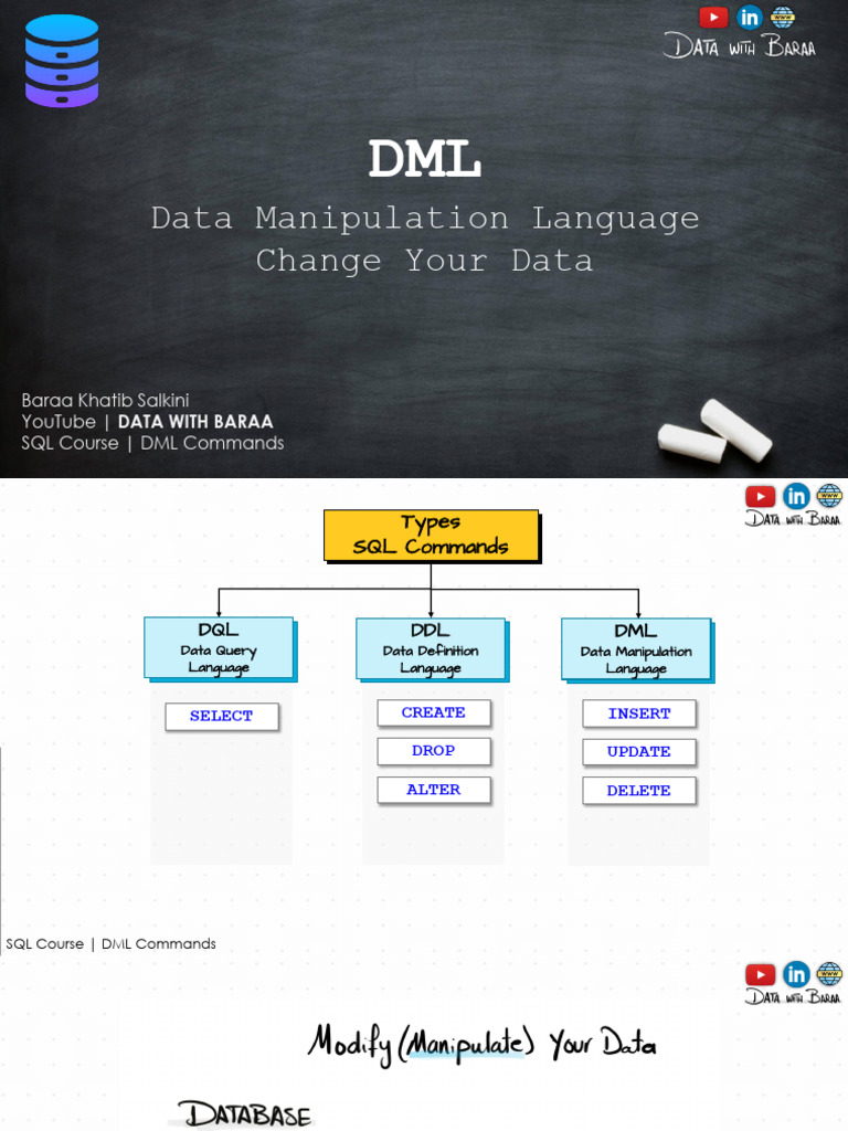 04 Data Manipulation DML | PDF