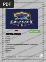 Fiche de Renseignements Cefore | PDF