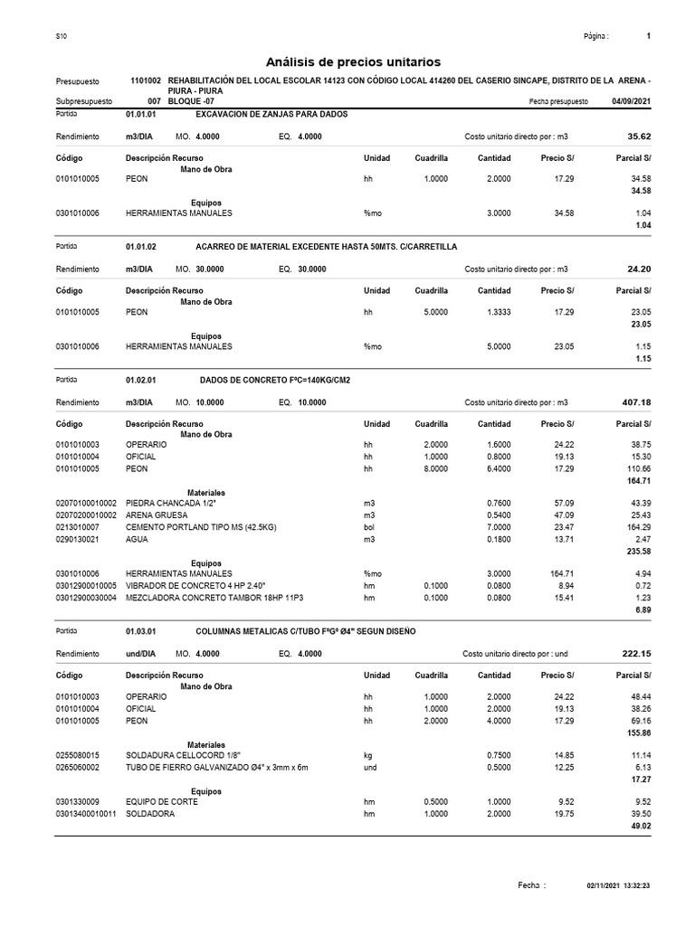 Techado de Patio - Ejemplo | PDF | Producción y fabricación | Unión