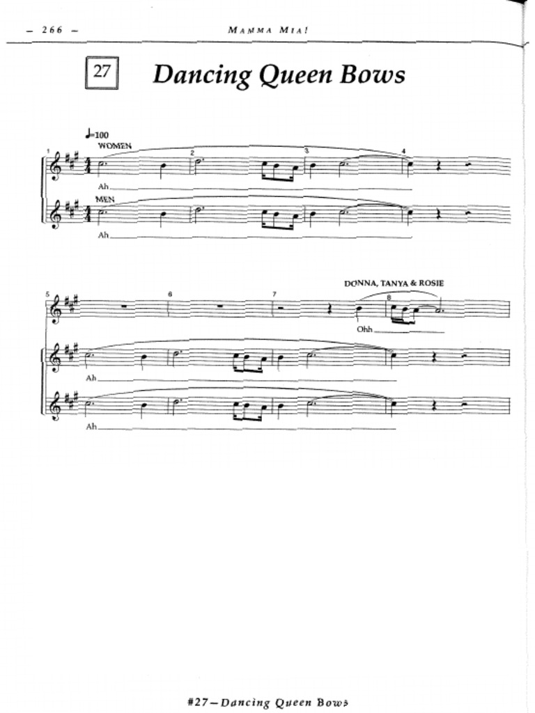 VS - Dancing Queen | PDF | Songs Written