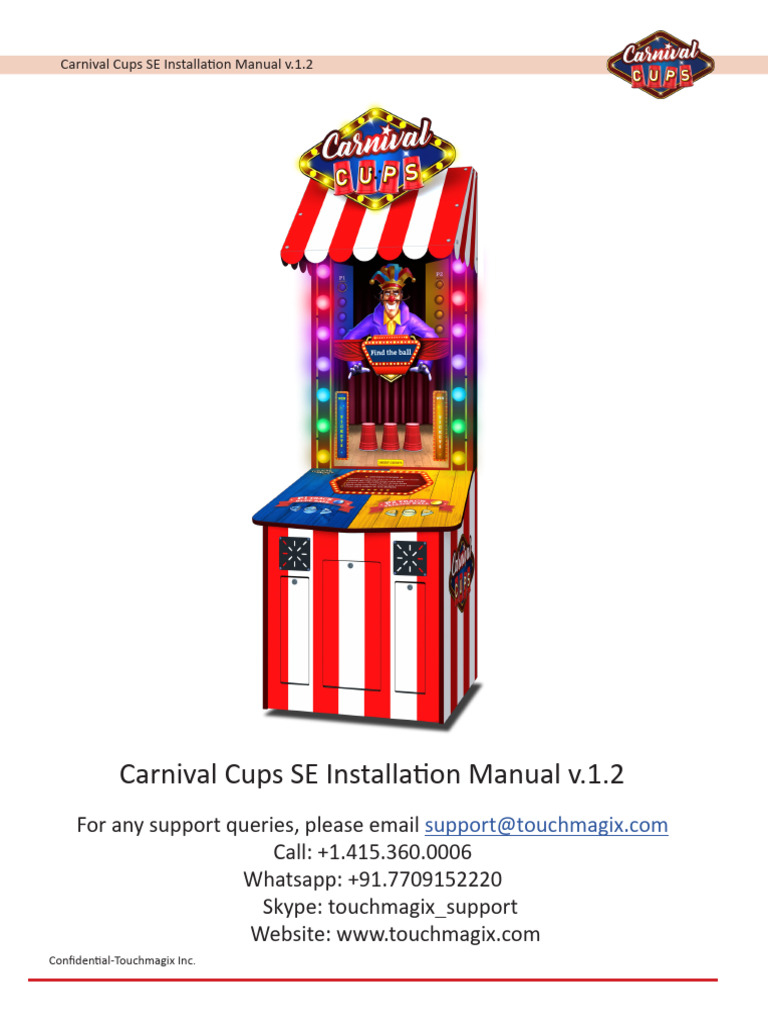 Carnival Cups Se | PDF | Electrical Connector | Switch