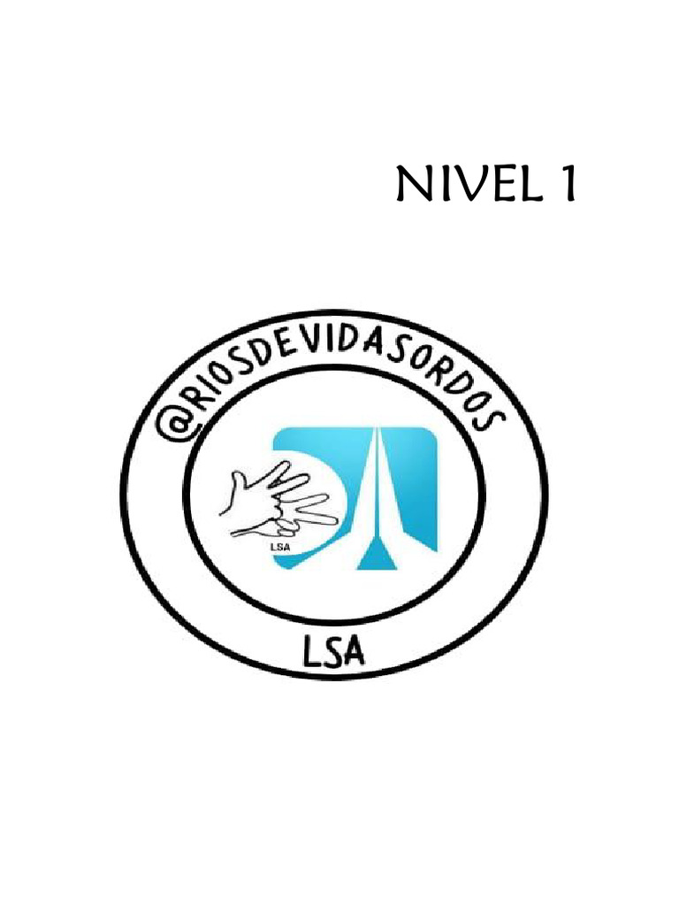 LSA Nivel 1: Vocabulario Básico | PDF